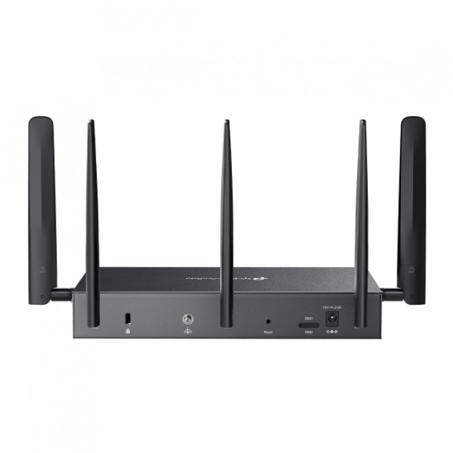 TP-Link DR3650v-4G Omada 4G+ Cat6 AX3000 Wi-Fi 6 Gigabit Desktop DSL ...