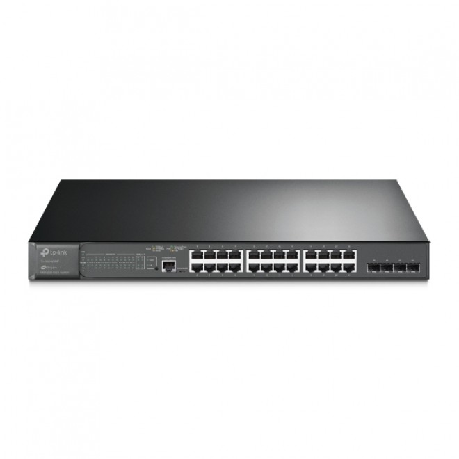 TP-Link TL-SG3428MP JetStream 28-Port Gigabit L2 Managed Switch with 24 ...