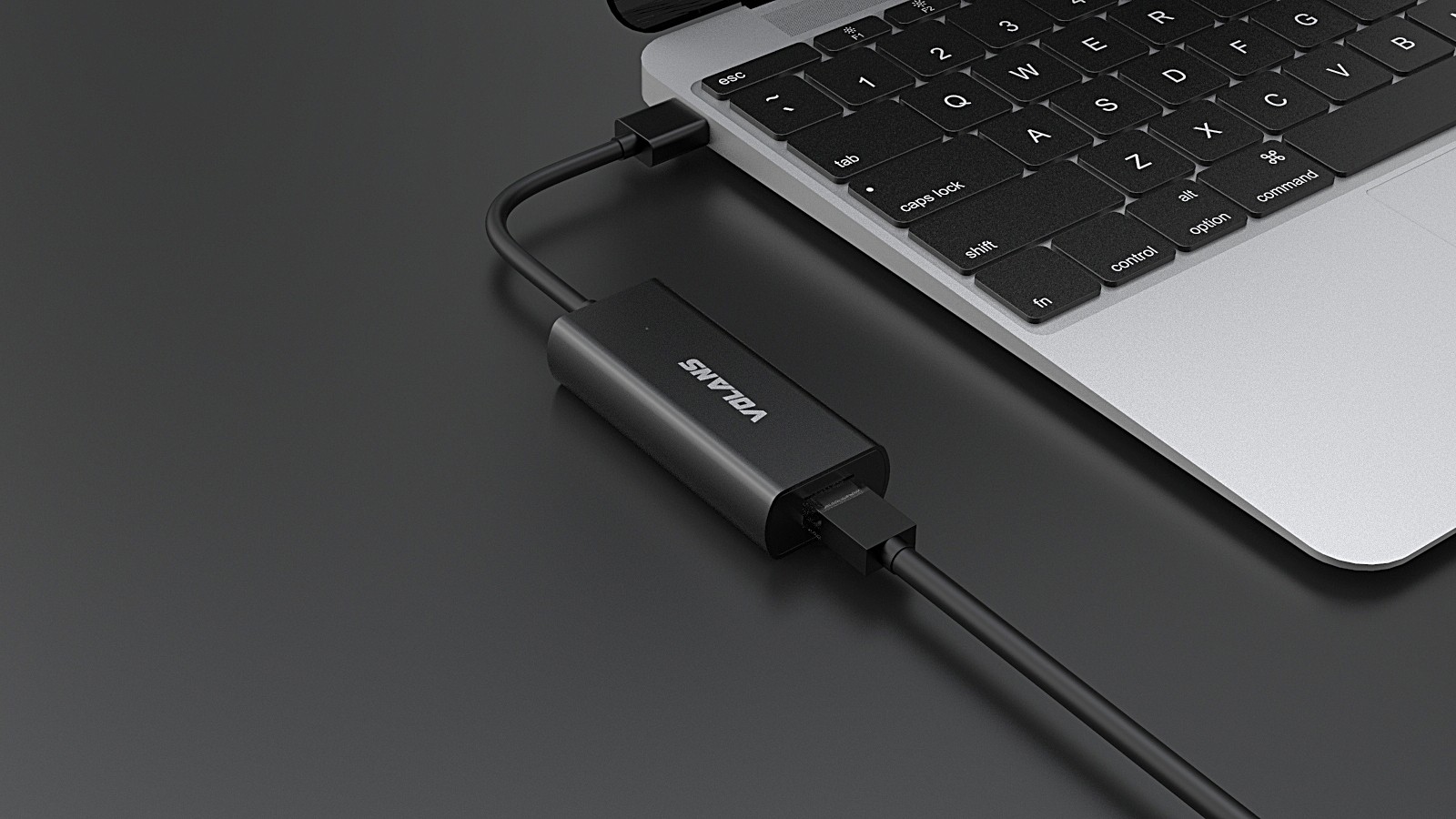VOLANS VL-RJ45S Aluminium USB-A to 2.5GbE Ethernet Network Adapter