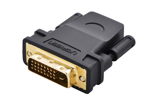 UGREEN 20124 DVI(24+1) Male to HDMI Female Adapter
