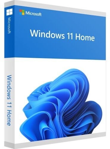 Microsoft Windows 11 Home 64-bit OEM DVD