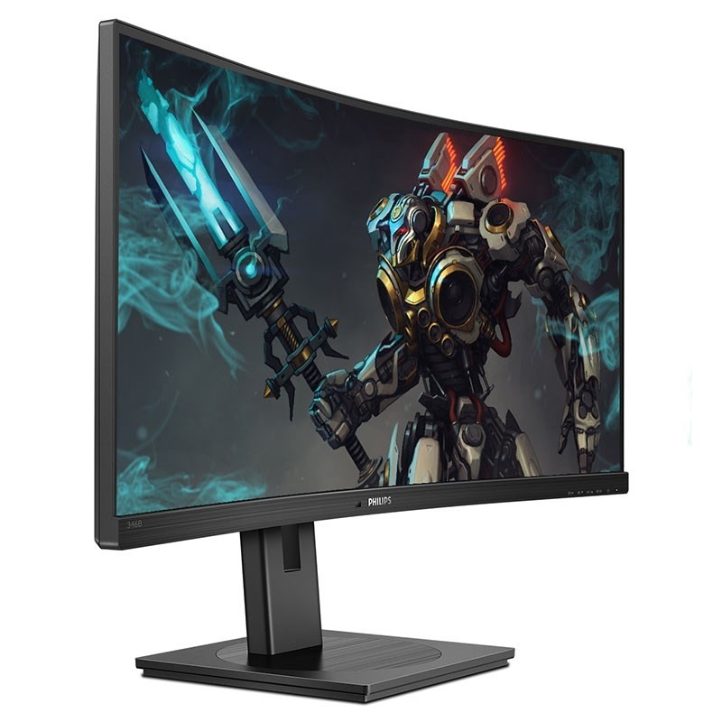 Philips 346B1C 34" 100Hz QHD Curved UltraWide LCD Monitor USB-C