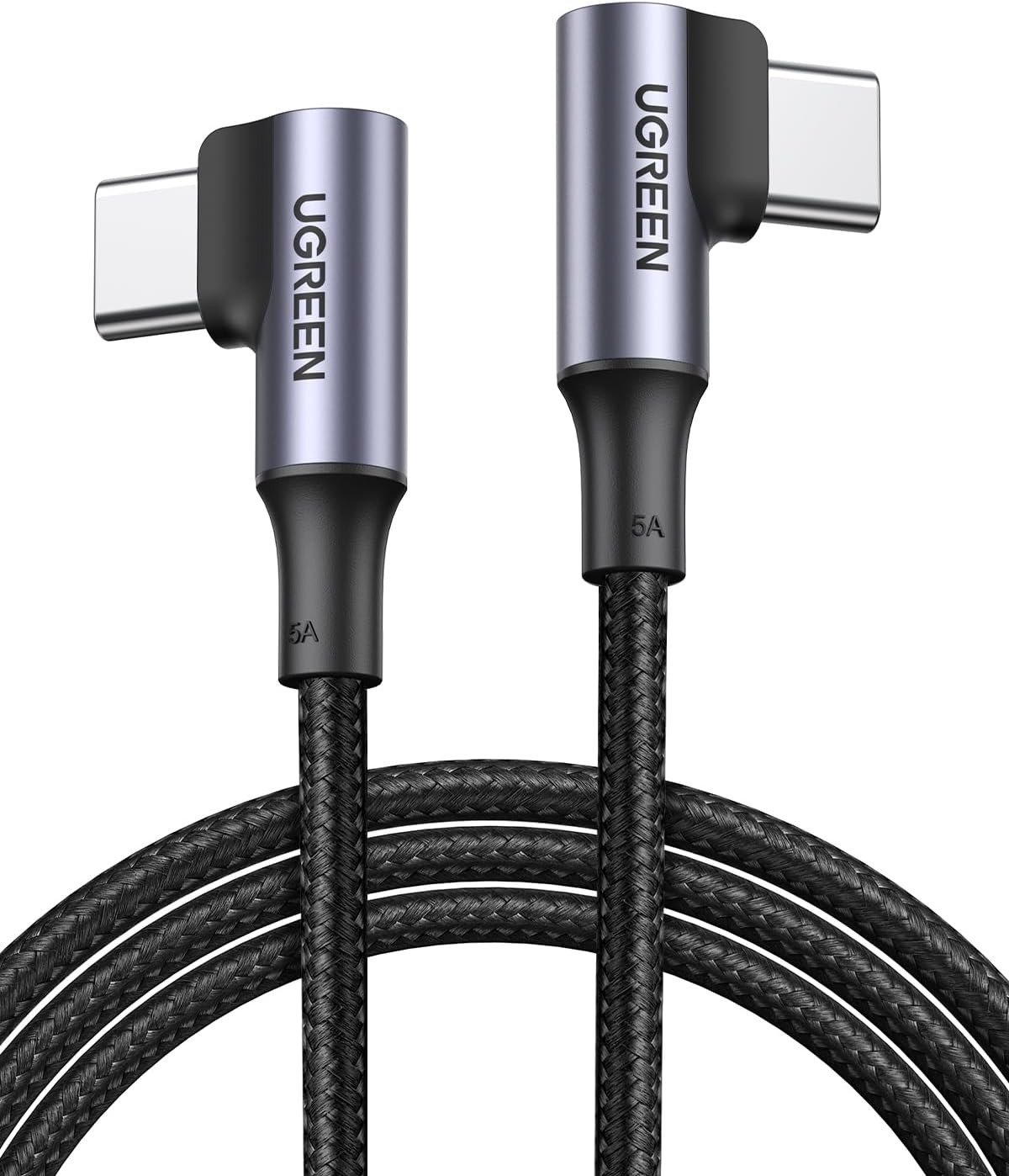UGREEN 70696 Right Angle 100W USB C Cable 1M