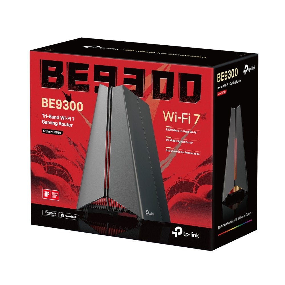 TP-Link Archer GE550 BE9300 Tri-Band Wi-Fi 7 Gaming Router - Access ...