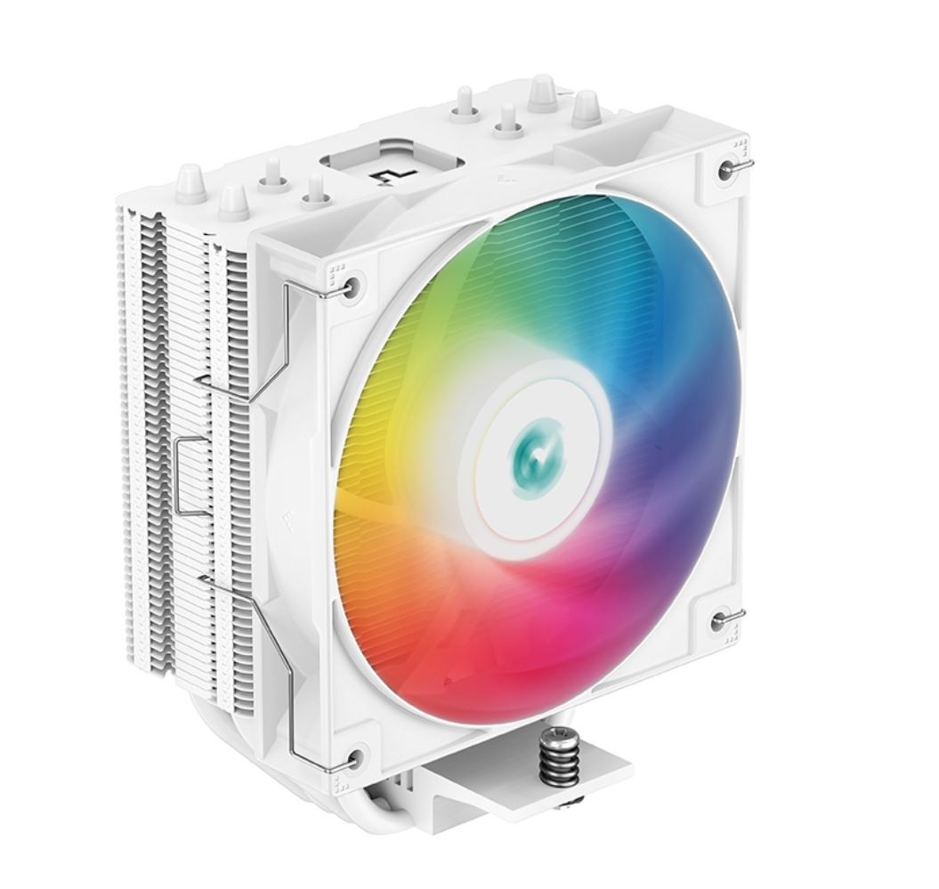 DeepCool AG400 ARGB WHITE Single Tower CPU Cooler, TDP 220W, 120mm ...