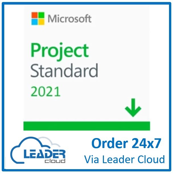 Microsoft ESD - Project Standard 2021 (Available on Leader Cloud, Keys ...