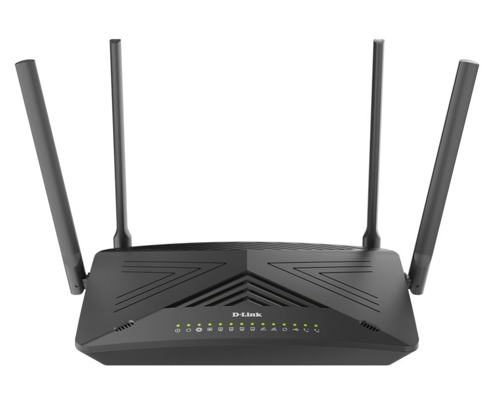 D-Link DSL-X3052E Wireless AX3000 VDSL2 / ADSL2+ Dual Band Modem Router ...