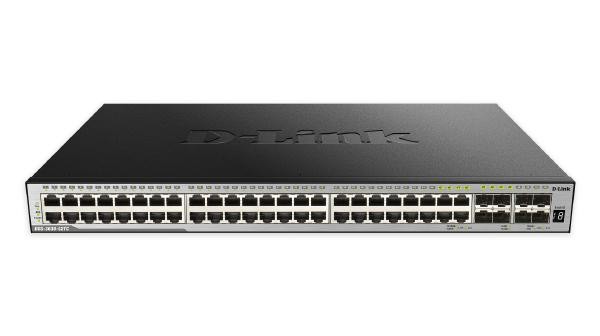 D-LINK DGS-3630-52TC 52-Port Gigabit xStack Layer 3+ Managed Stackable Switch with 48 1000Base-T ...