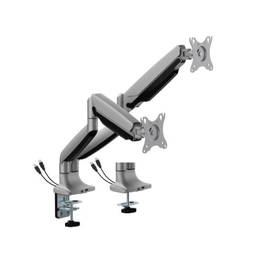 BrateckLDT82-C024UCE DUAL SCREEN HEAVY-DUTY MECHANICAL SPRING MONITOR ...