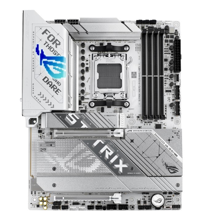 ASUS AMD ROG STRIX X870-A GAMING WIFI (AM5) ATX Motherboard 4x DDR5 ...